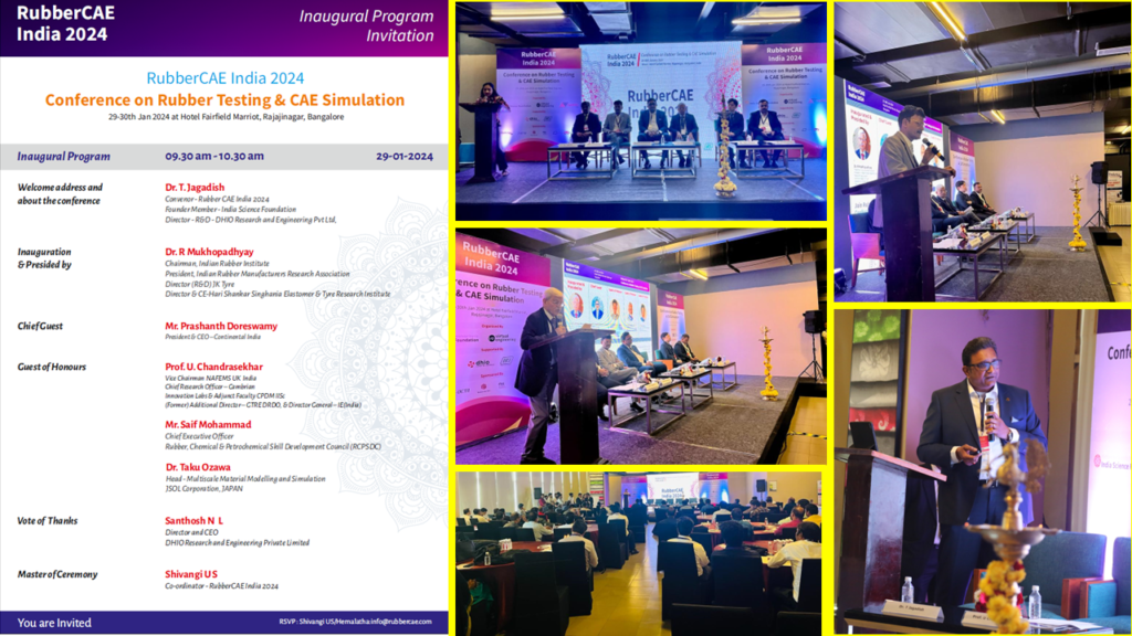 RubberCAE-India 2024 – Conference on Rubber Testing and CAE Simulation